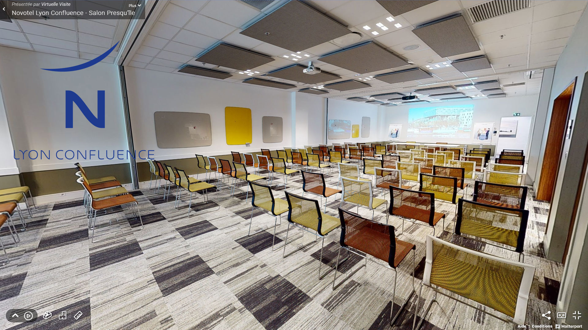 Offre MICE Novotel Lyon Confluence - visitez le Salon Presqu'île