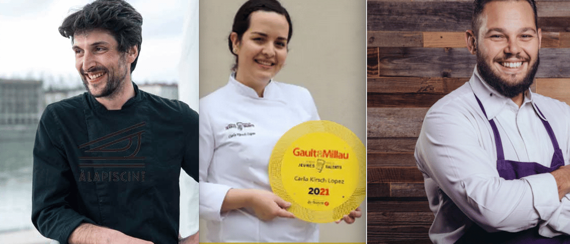 Trois jeunes chefs lyonnais choisis par Gault&Millau