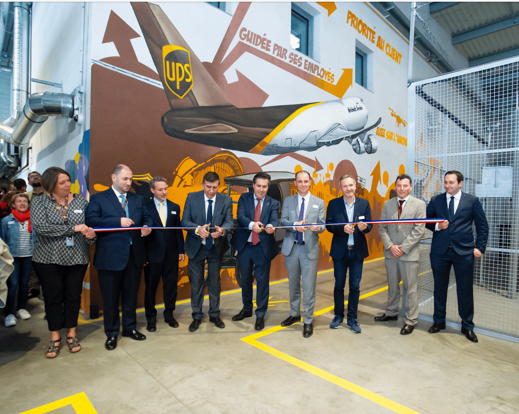 Grâce à un nouveau hub de plus de 3 000 m2, UPS va pouvoir doubler son ...