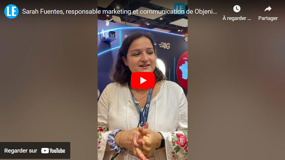 Sarah Fuentes, responsable marketing et communication de Objenious ...