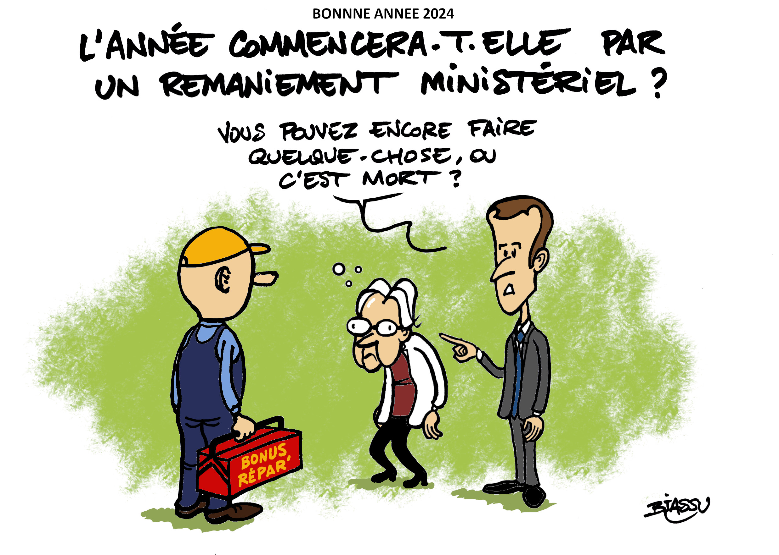 Bonus réparation ! : Le dessin de presse Hebdo Eco