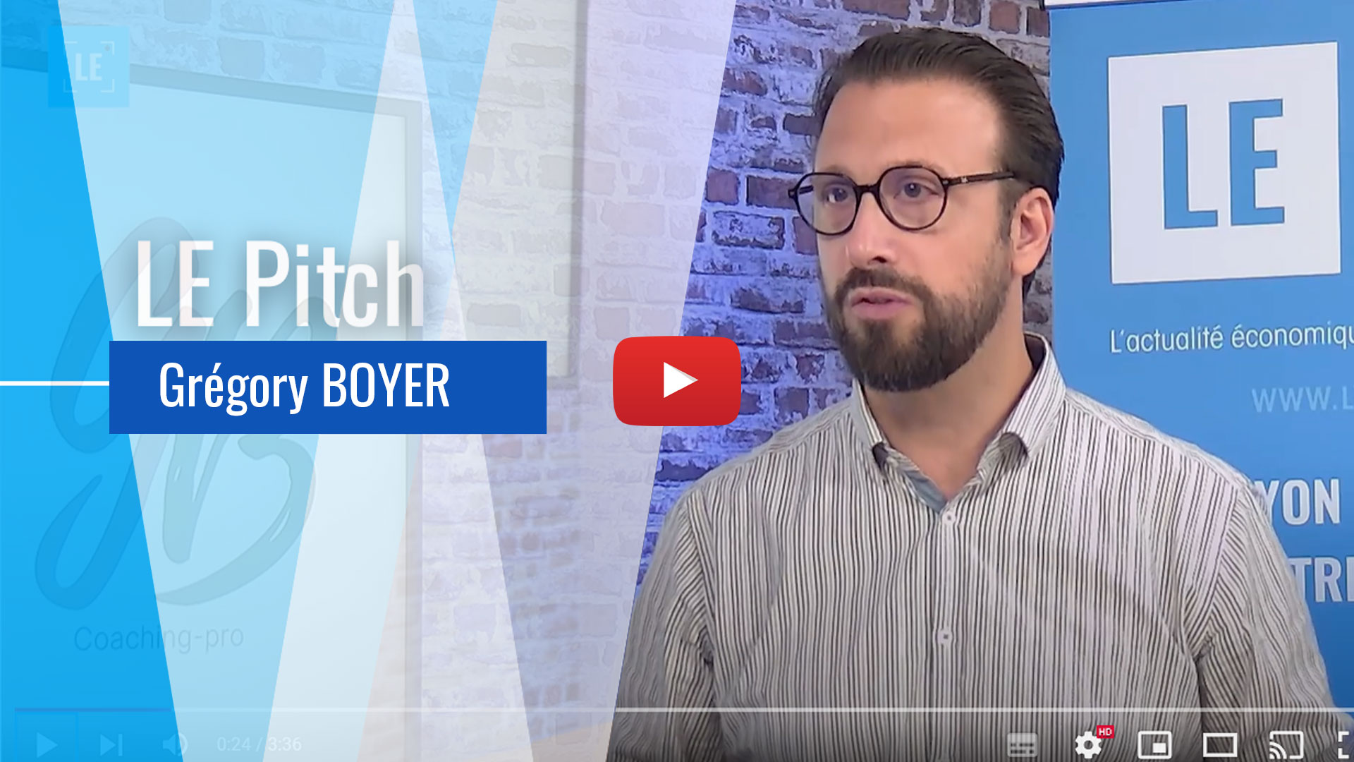 Grégory BOYER, GB Coaching Pro, coaching d'équipes - LE Pitch 🎦