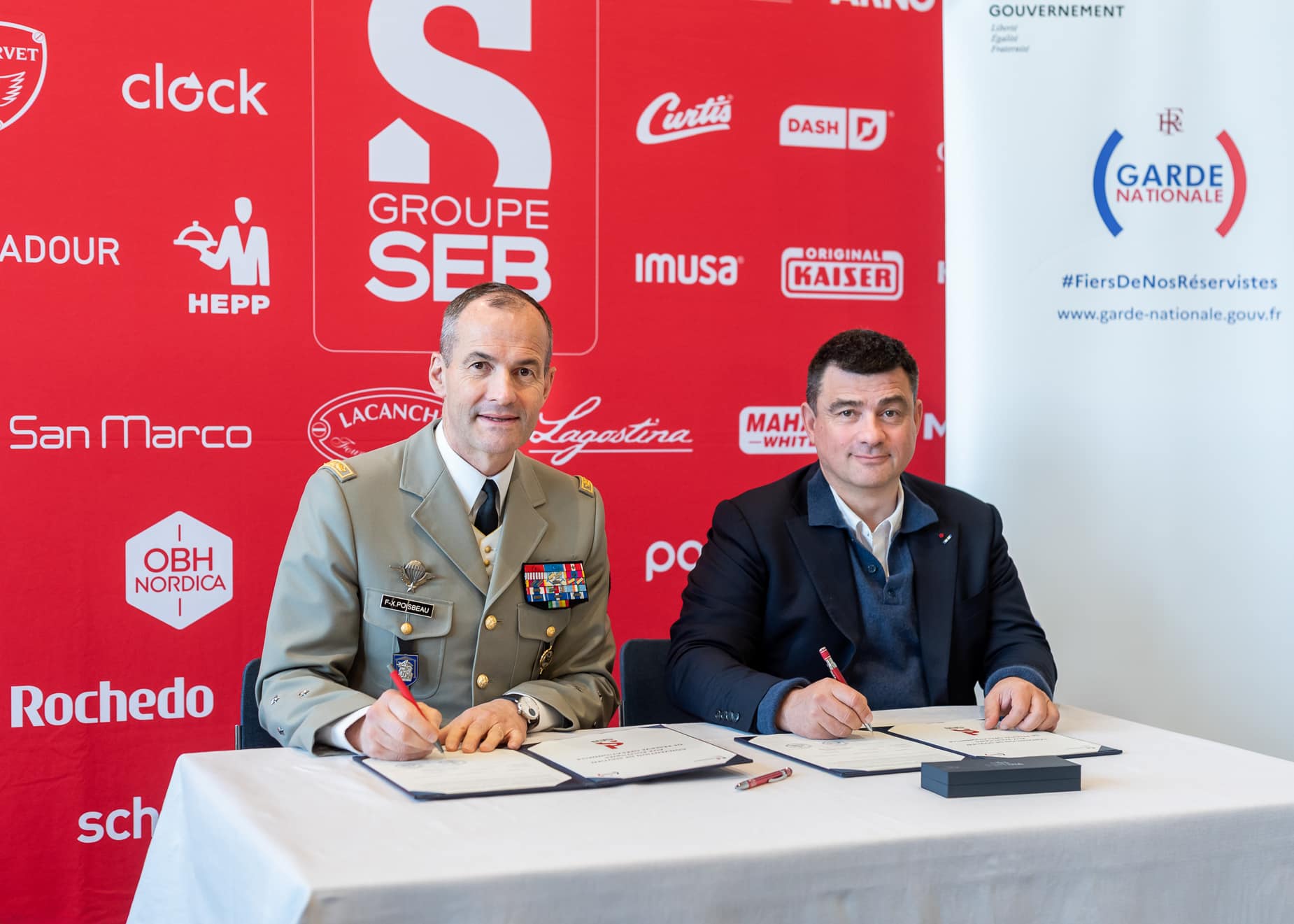 Le Groupe SEB renforce son engagement citoyen avec la Garde Nationale ...