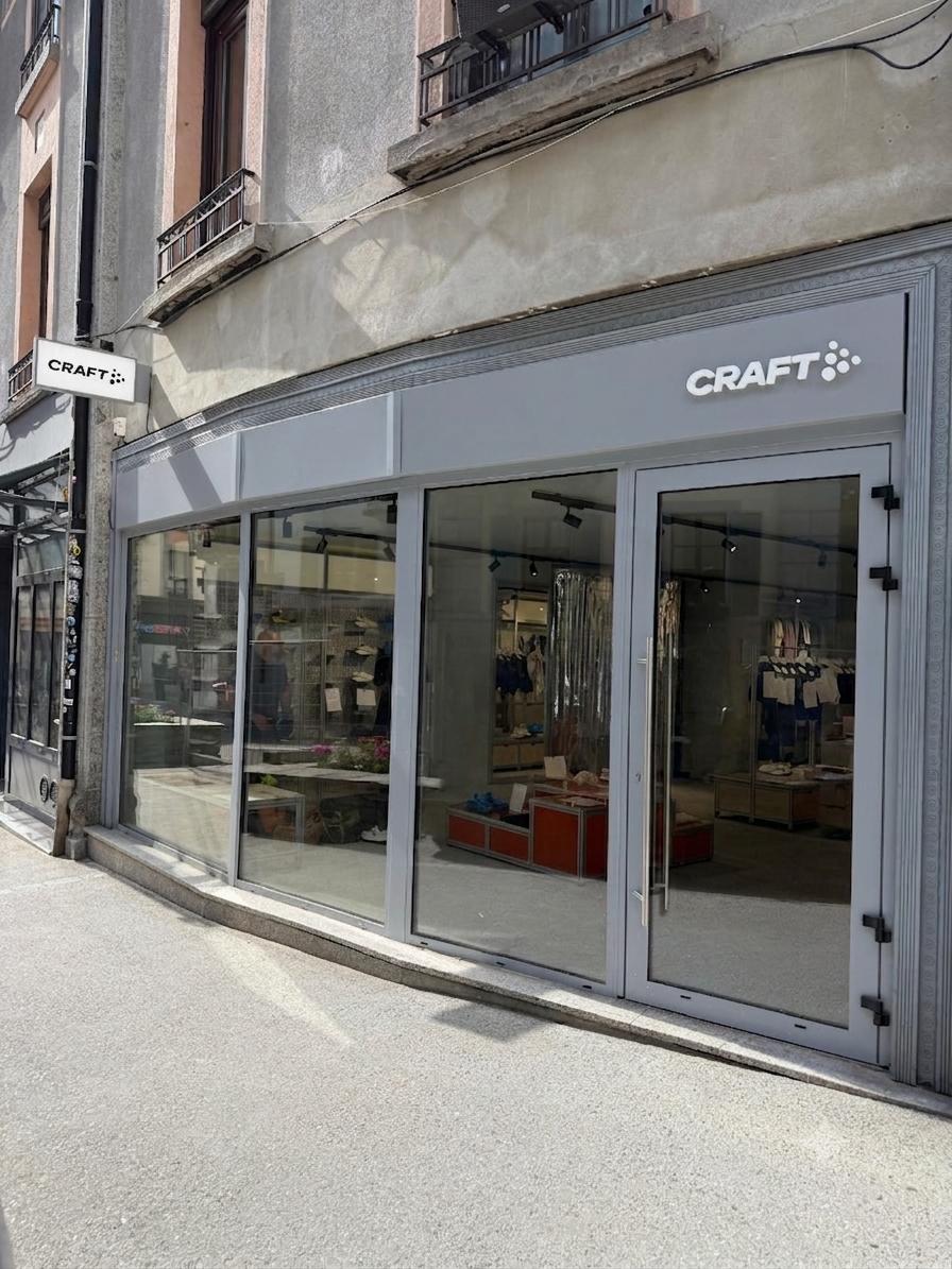 La marque suédoise Craft ouvre à Chamonix sa première boutique ...