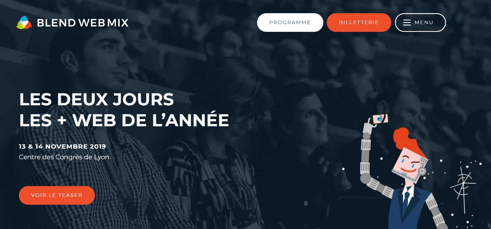 Blend Web Mix: les 2 jours les plus WEB de 2019 - Lyon Entreprises [LE]