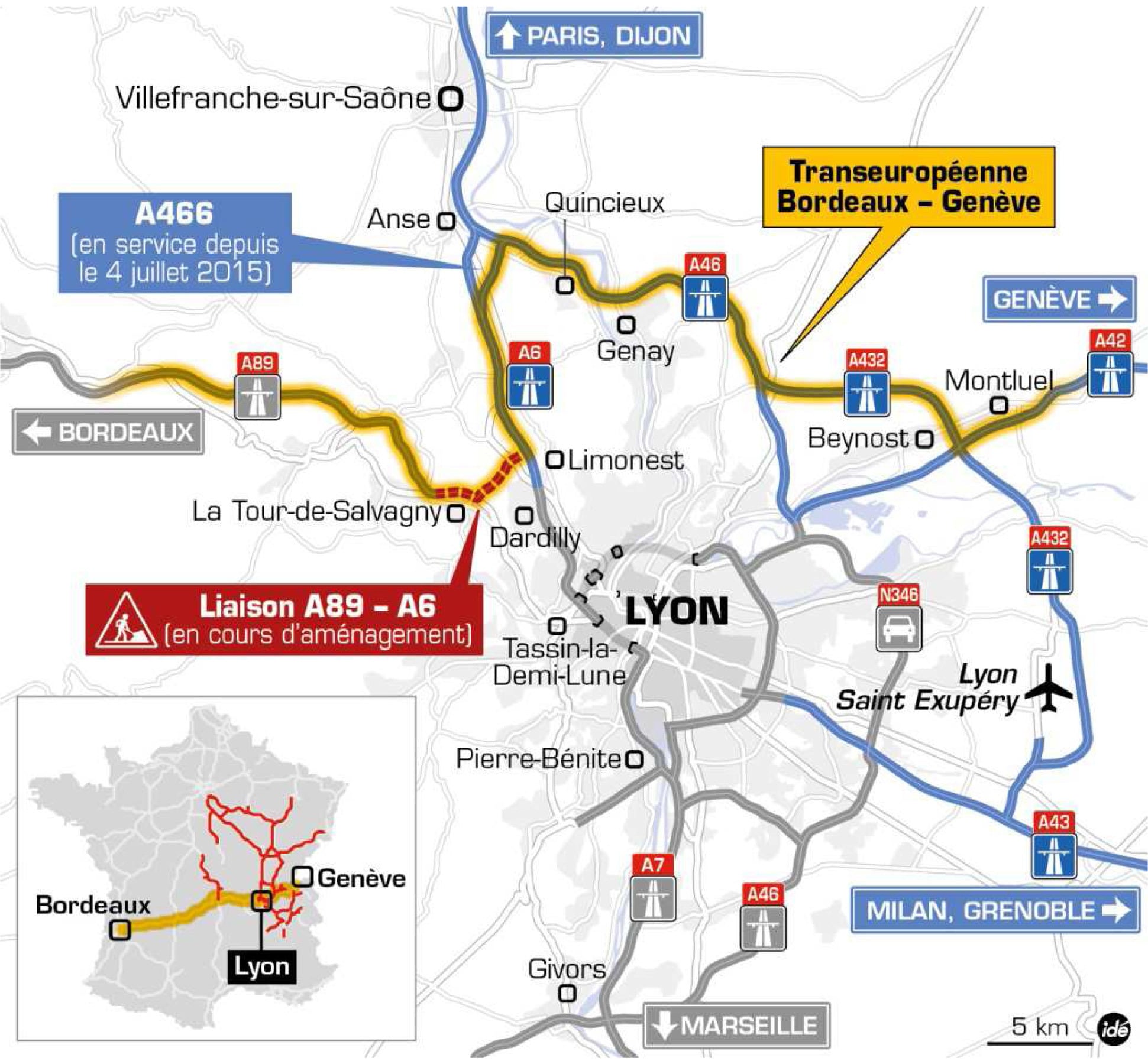 Inauguré par Gérard Collomb, le verrou A89/A6 saute enfin ! - Lyon ...